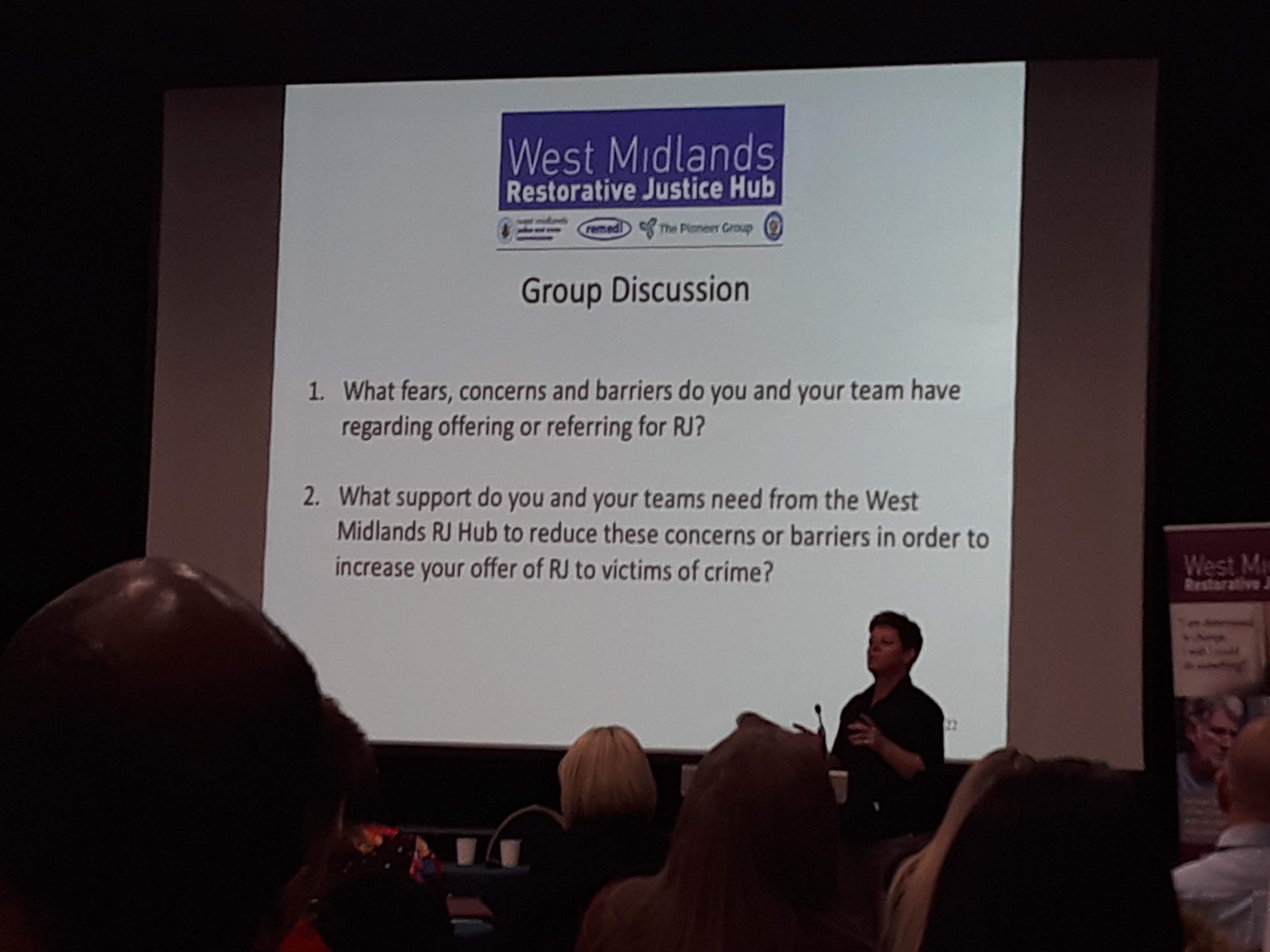 Group Discussion – Coventry Restorative Justice